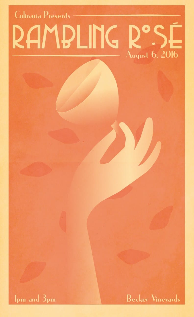 Rambling Rosé at Becker Vineyards | Bingham Family Vineyards